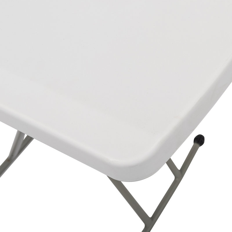 Winado Plastic Adjustable 30" Rectangular Folding Table & Reviews | Wayfair